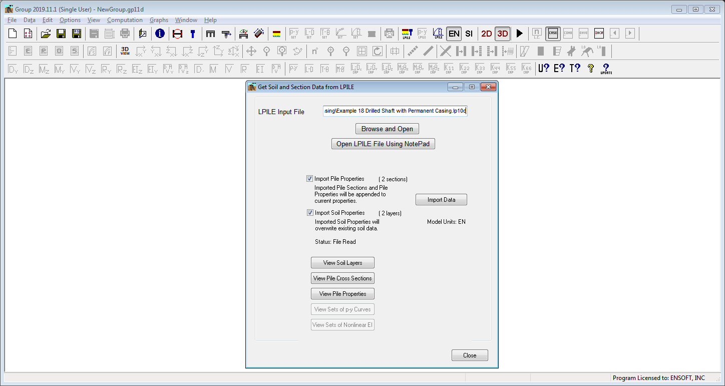 GROUP Development History - Ensoft Inc
