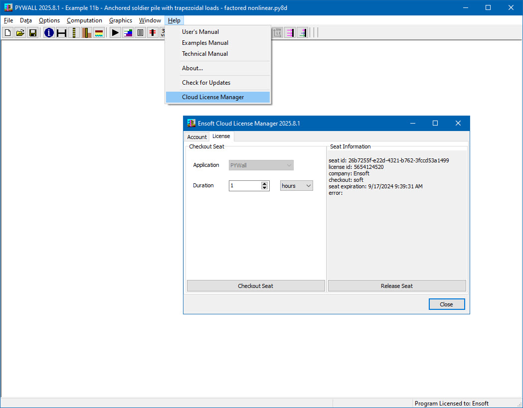 PYWALL Development History - Ensoft Inc